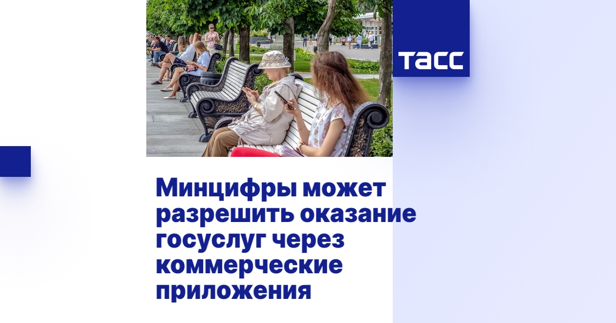 Минцифры может разрешить оказание госуслуг через коммерческие ...